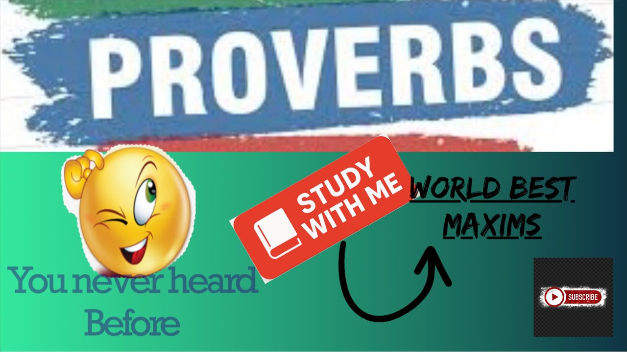 World best proverbs collection | quotes you never heard before | Class ...