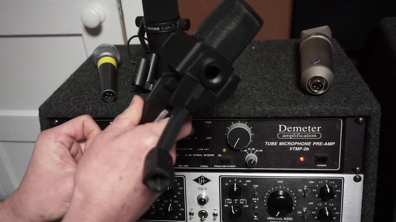 Demeter VTMP-2b Tube Microphone Preamp - YouTube