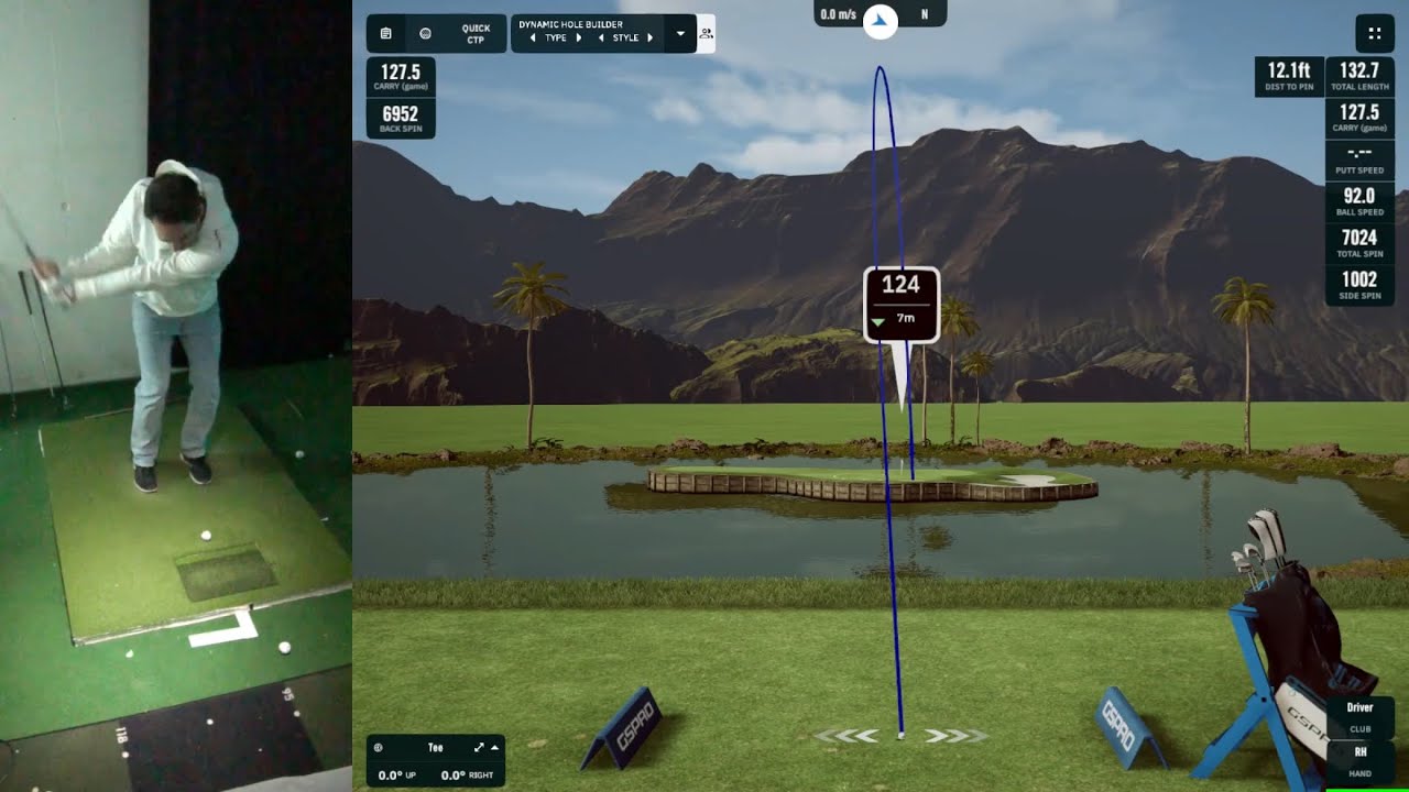 GSPRO | Range Session | GOLF Simulator - YouTube