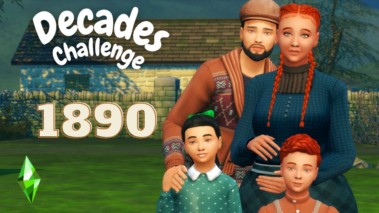 On est en 1890!! 🕰️ DECADES CHALLENGE | Sims 4 Let's play - YouTube