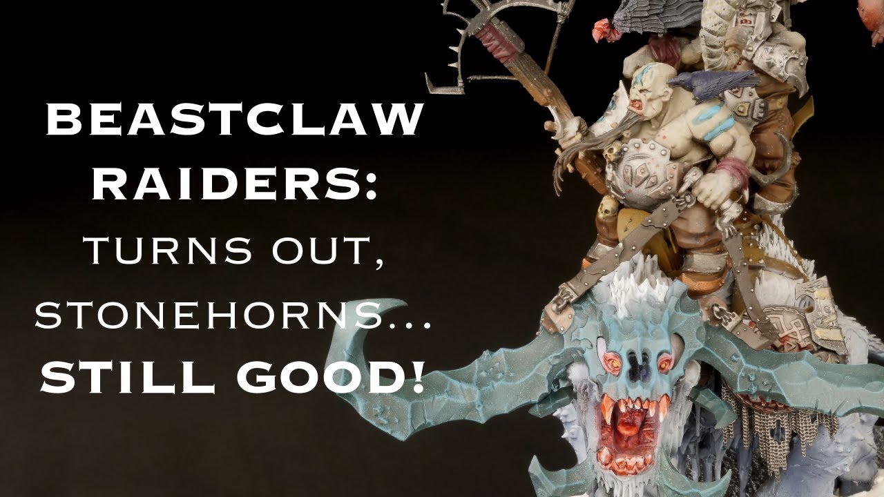 NEW Beastclaw Raiders vs Nighthaunt - OGOR MAWTRIBE BATTLETOME RELEASE ...