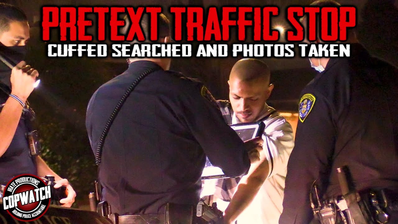 Pretext Traffic Stop | Cuffed Searched & Photos Taken | Copwatch - YouTube