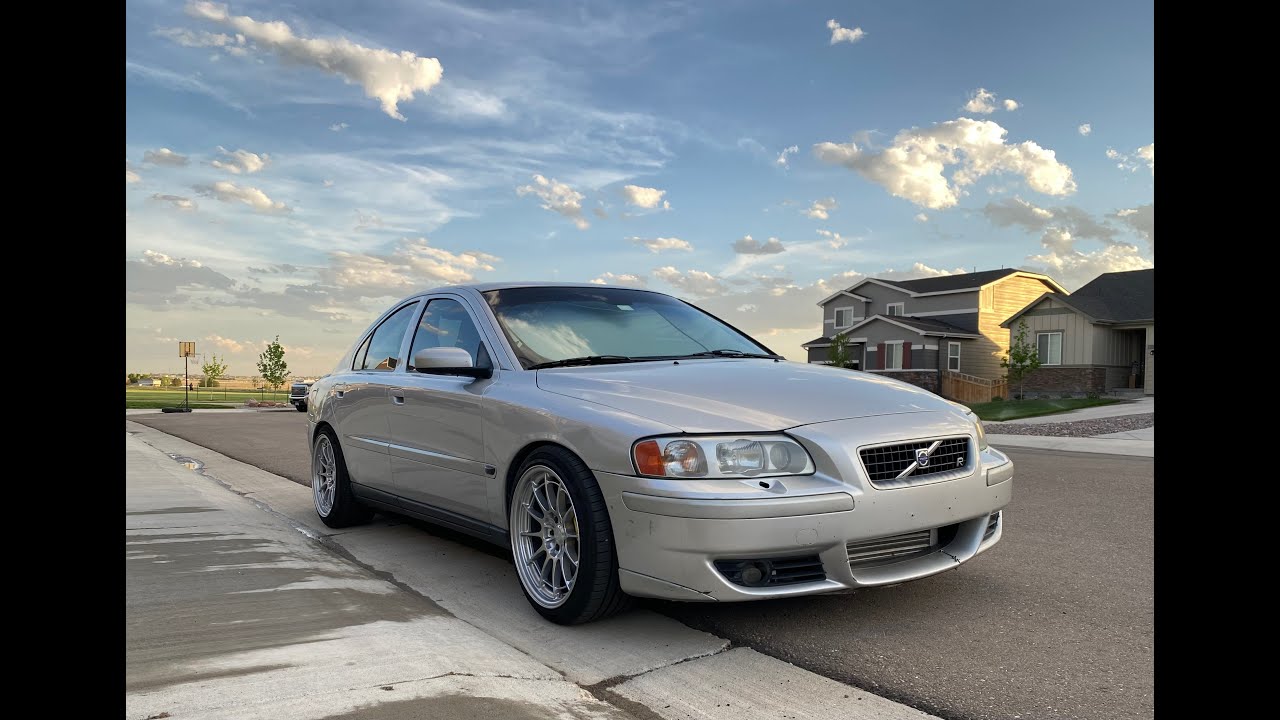 2004 Volvo S60R Custom 3in Exhaust - YouTube