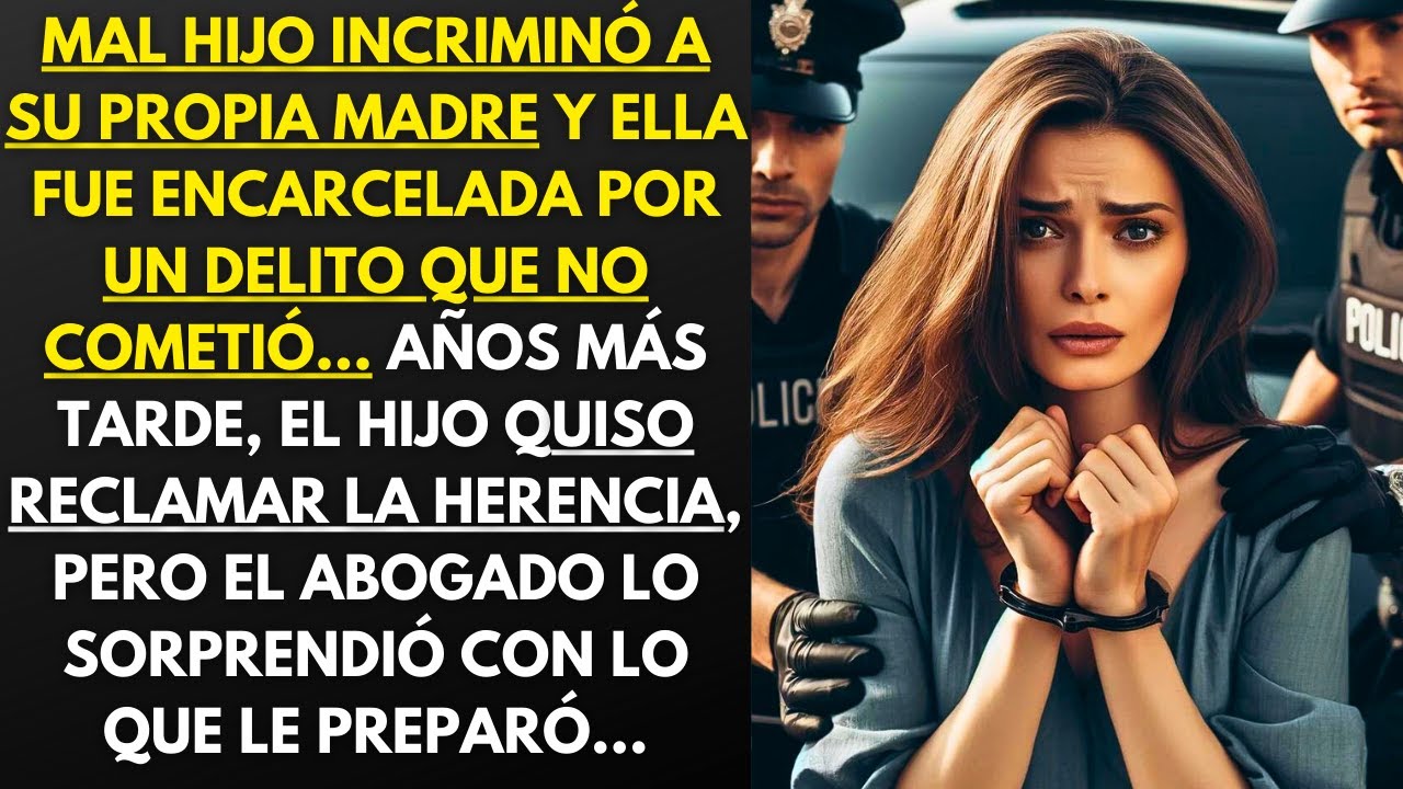 HIJO INCRIMINÓ A SU MADRE Y ELLA FUE ENCARCELADA. AÑOS DESPUÉS, VINO A ...