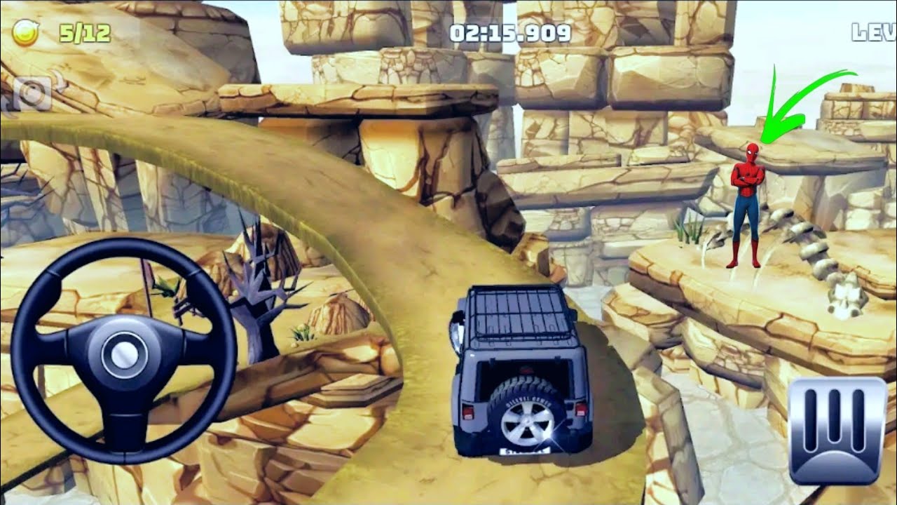 Mountain Climb 4×4 // Impossible Stunt //Android game play - YouTube