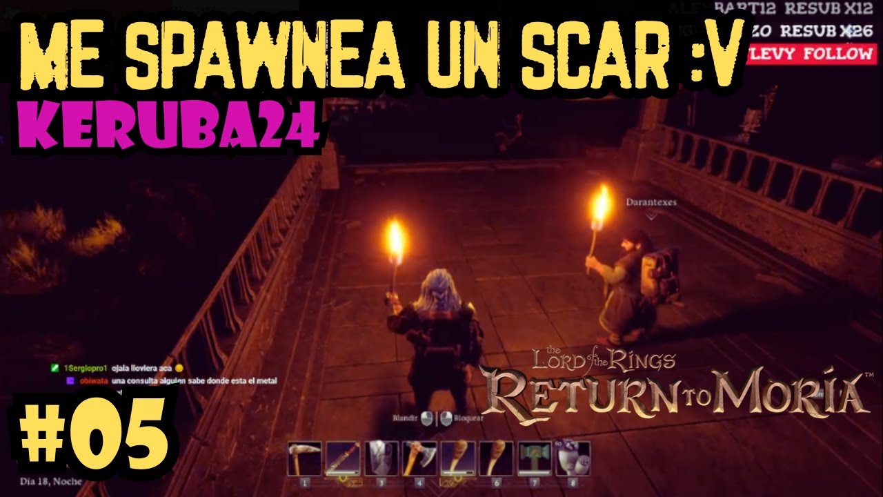 #05 - Me Spawnea un Scar :v @nihilus9812 The Lord of the Rings: Return ...