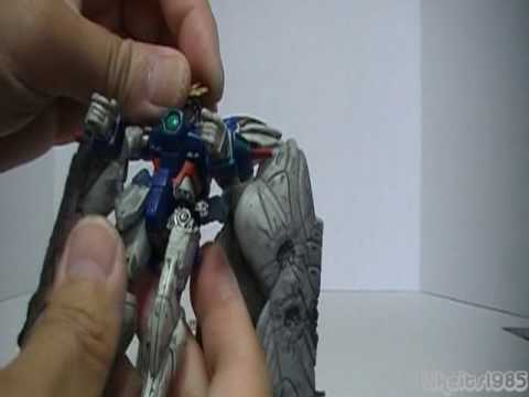 Gundam Battle Scarred - "Wing Zero Custom" action figure review - YouTube
