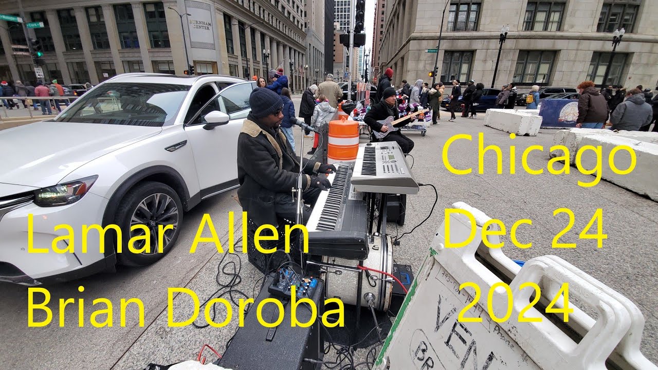 #StreetMusicians Lamar Allen and Brian Doroba in #Chicago #Illinois # ...