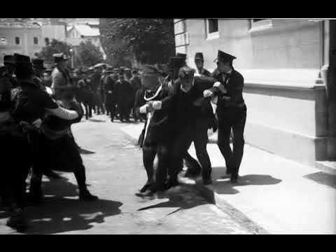 Video Footage of The Arrest of Gavrilo Princip, Assassin of Archduke ...