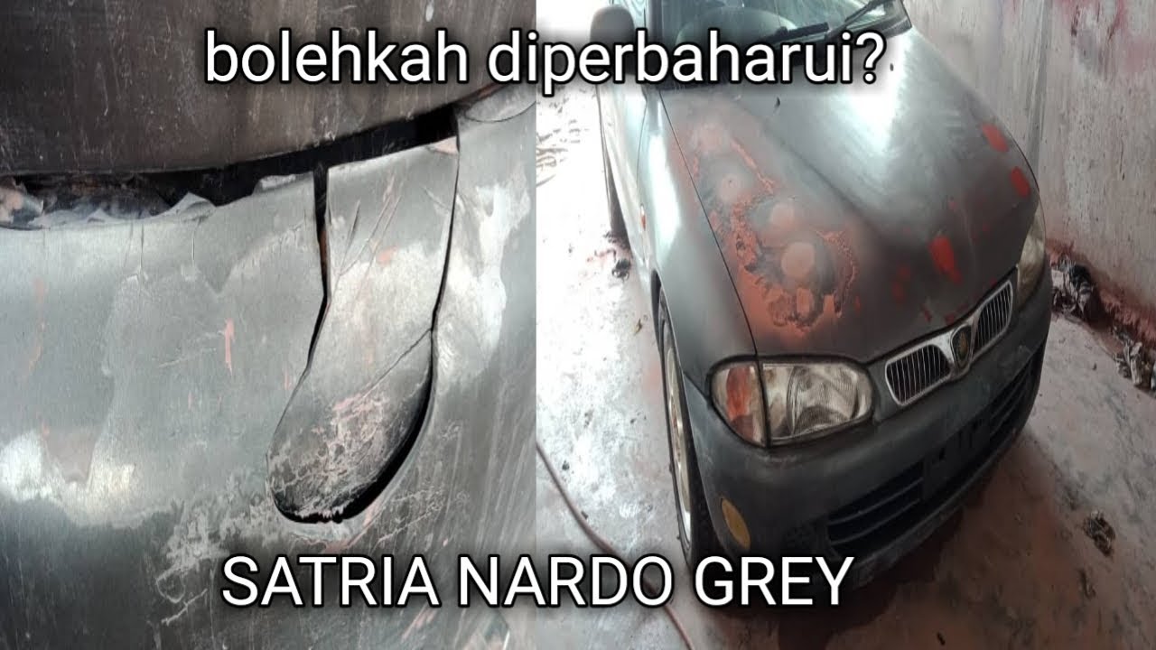 SATRIA NARDO GREY COLOUR TERBAIK ( COLOUR TERKINI) - YouTube