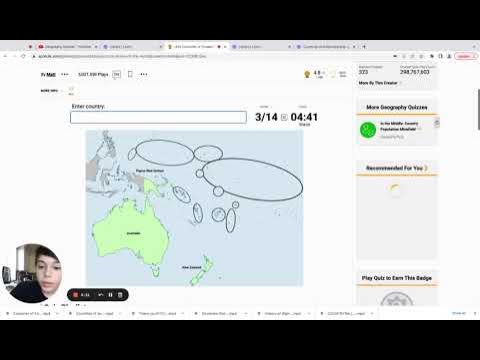 Countries of Oceania Map Quiz - YouTube