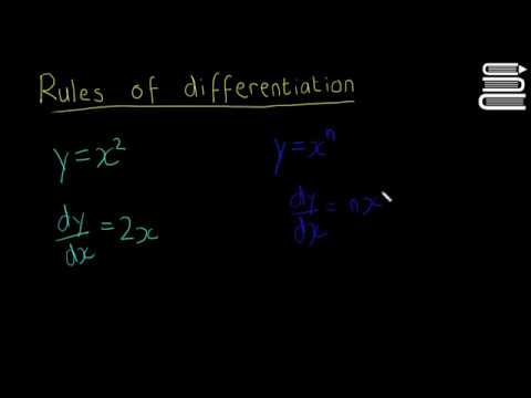 Leaving Cert Maths - Calculus 6 - Differentiation Rules 1 - YouTube