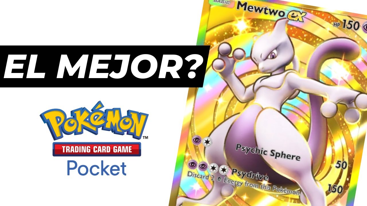 🟣 MEWTWO 🟣 EL META de Pokemon TCG Pocket 🟣 Guia Baraja Mewtwo Ex - YouTube
