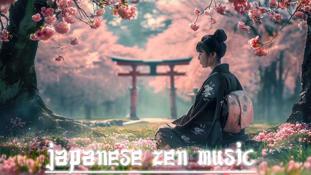 Beautiful Japanese Zen Music For Relaxation - Cherry Blossoms ...
