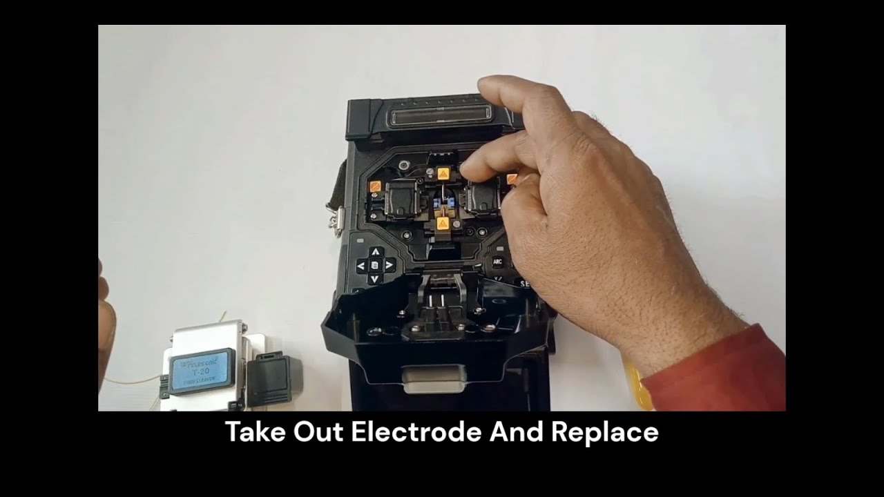How to Change Electrode Of Splicing Machine in Just 2 Minutes . Easy ...