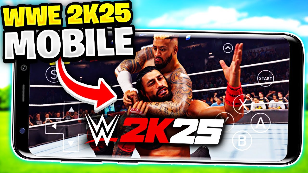 How to Play WWE 2K25 On Mobile 2025 | WWE 2K25 Android Gameplay - YouTube