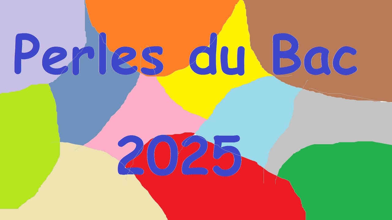 Perles du bac 2025 - YouTube