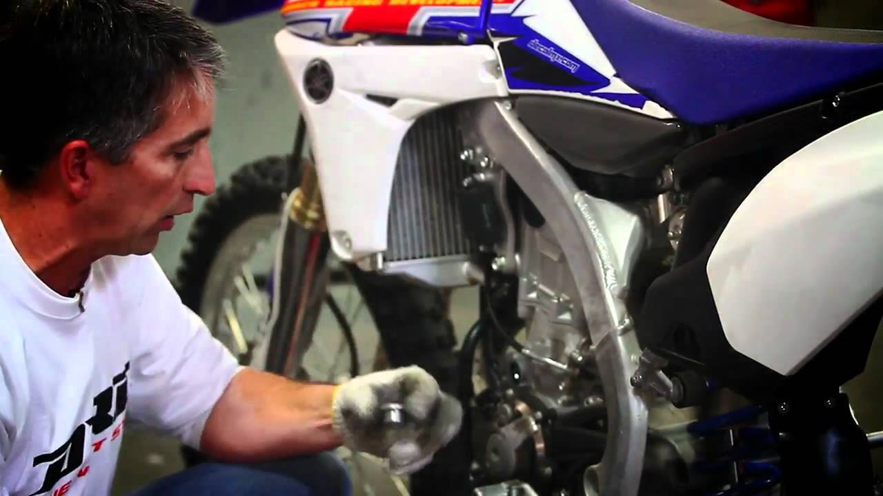 YZ 450 Engine forward install video - YouTube