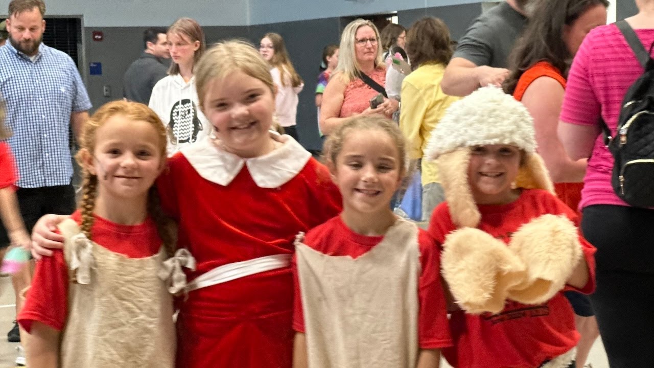 Annie Kids at Wolf Branch School Summer Drama Camp 2024 - YouTube