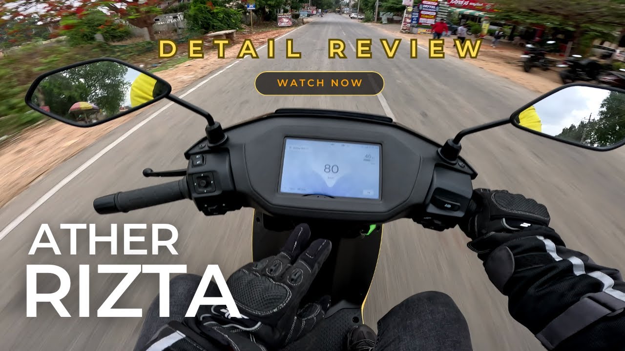 Ather Rizta EV Scooter Is it good For Family? Detail Review | Amazing ...