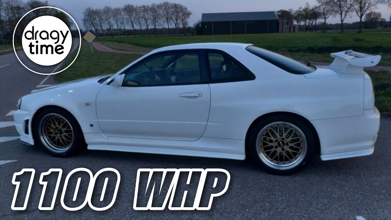 1100 WHP Nissan Skyline R34 GT-R | RB30 Single Turbo | Acceleration ...