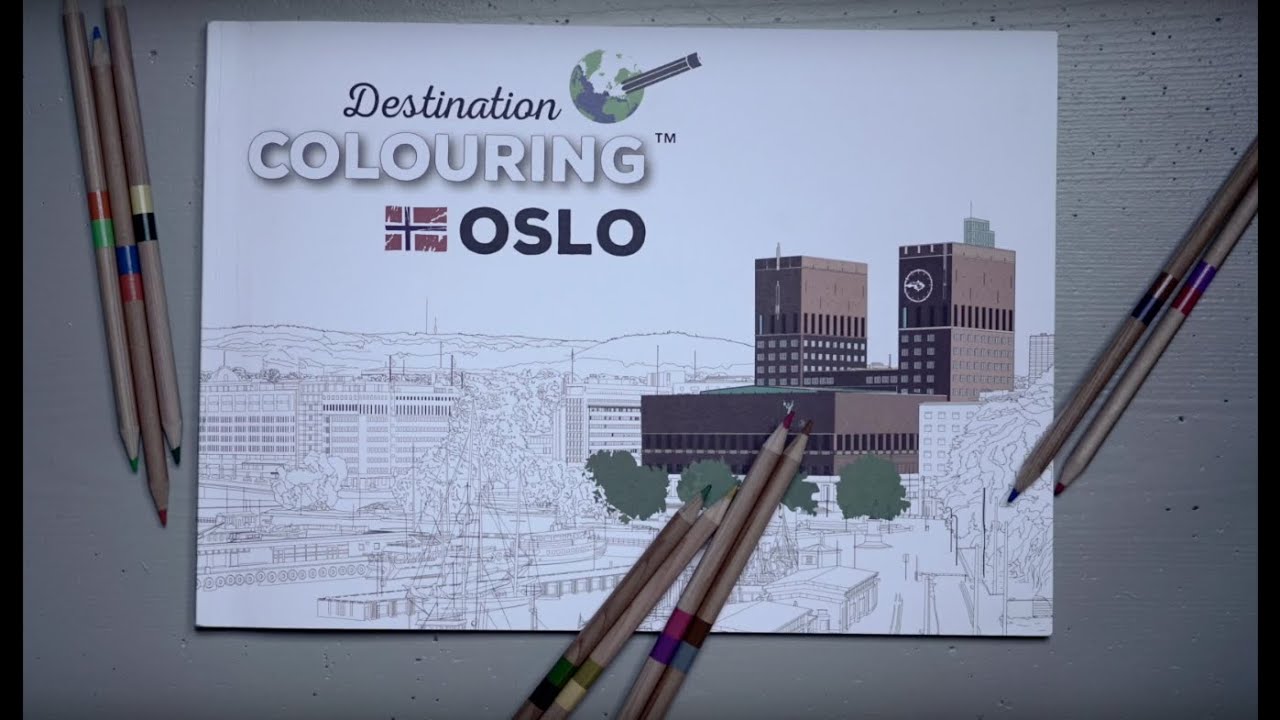 Now you can colour Oslo! Check out Destination Colouring Oslo - YouTube