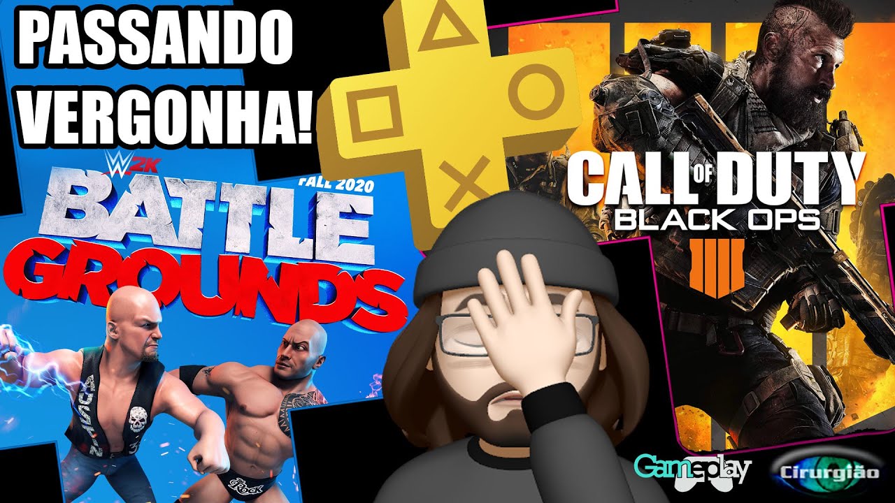 PSN PLUS JUNHO - Gameplay W2K - Battlegrounds e Call of Duty: Black Ops ...