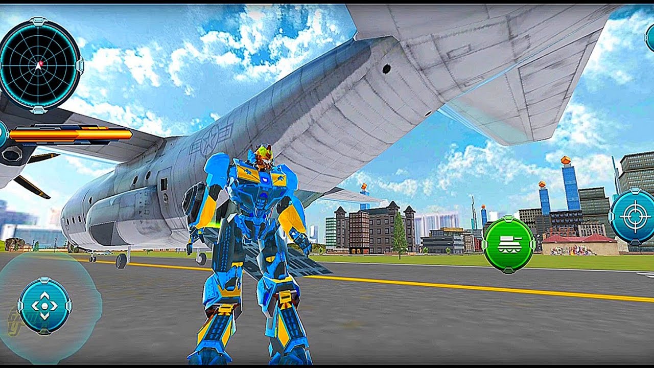 Stealth Robot Transforming Games: Car Tank Robot Transport Plane ...