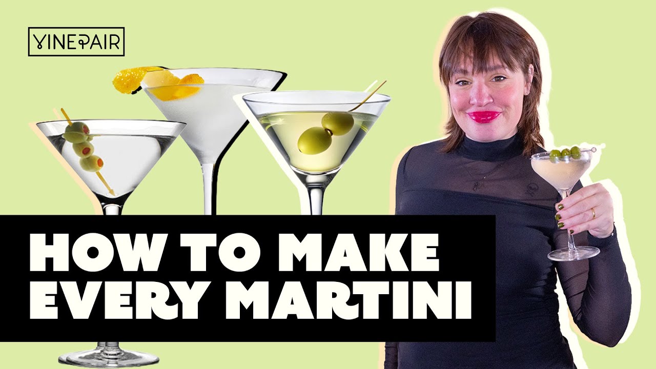 The Ultimate Martini Guide: Classic, Dirty, and 50/50 - YouTube