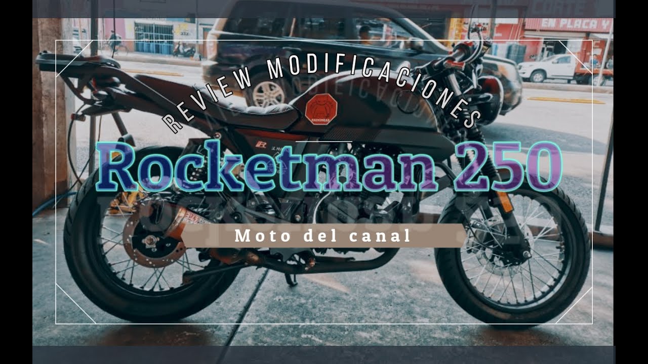 Rocketman 250 Review de modificaciones. - YouTube