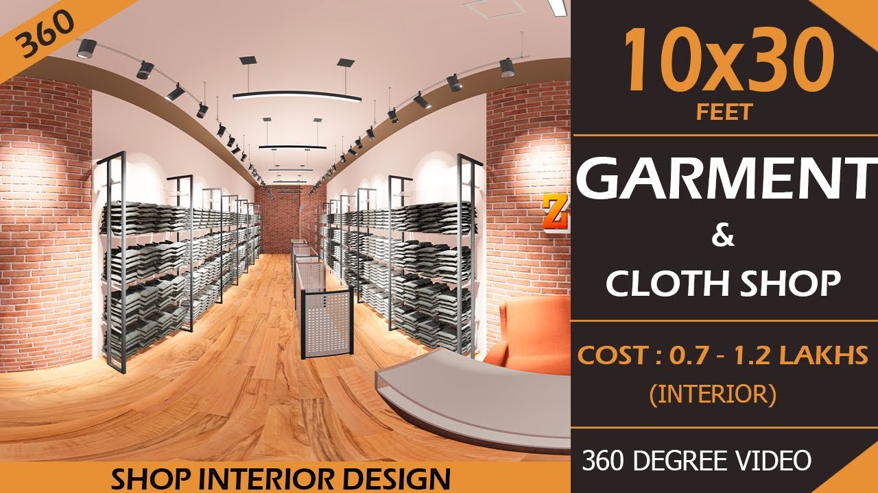 10X30 cloth shop | garment shop interior design ideas | cloth shop ...