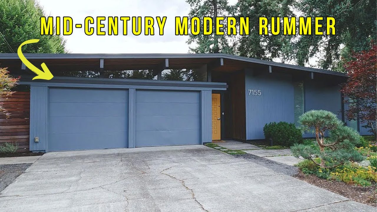 Inside A Mid-Century Modern Rummer Style House | Oregon Real Estate ...