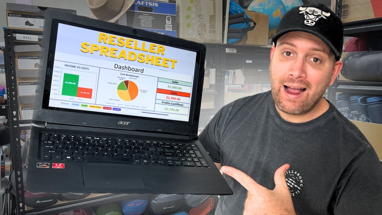 The Secret to Mastering Ebay Tax and Cashflow - Reseller Spreadsheet ...