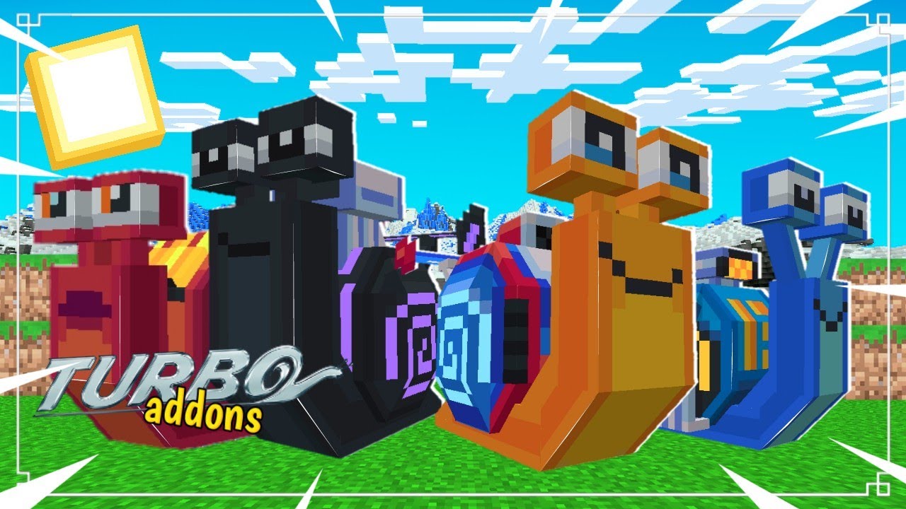 *NOVO* ADDONS DO FILME TURBO PARA O MINECRAFT PE 1.19 OFICIAL !!! - YouTube