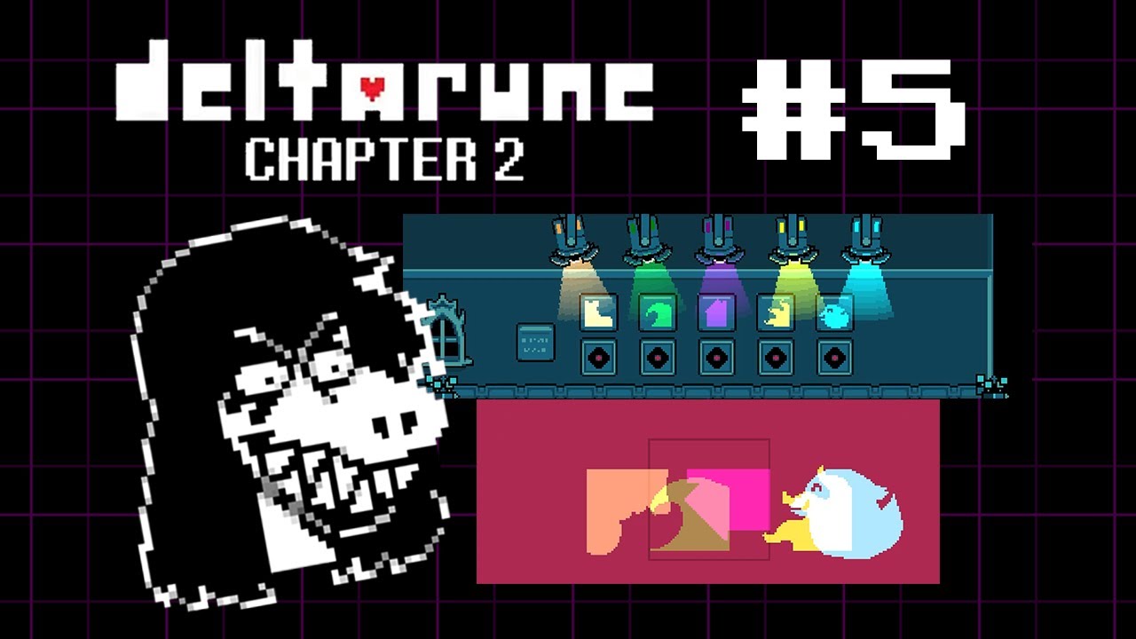 WHY IS THIS PUZZLE SO HARD!? l Deltarune Chapter 2 - Part 5 - YouTube