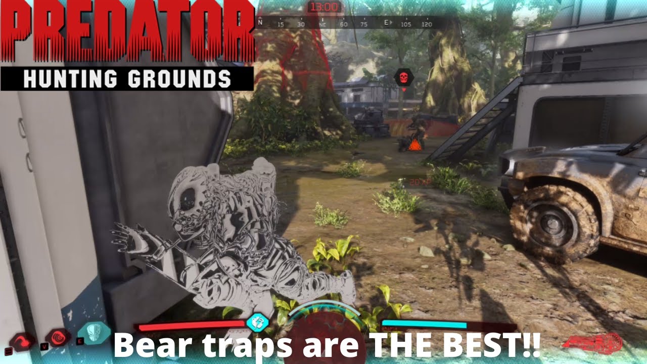 Everyone should be using Bear Traps!- Predator Hunting Grounds - YouTube