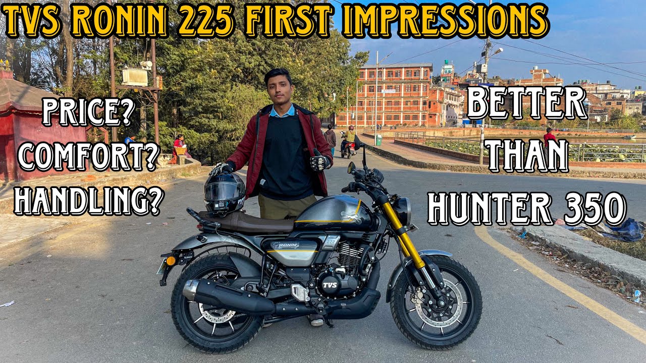 TVS Ronin First Impressions In Nepal🇳🇵| Better Than Royal Enfield ...
