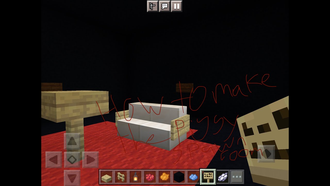 [Tutorial] How to make the Piggy spawn room in Minecraft - YouTube