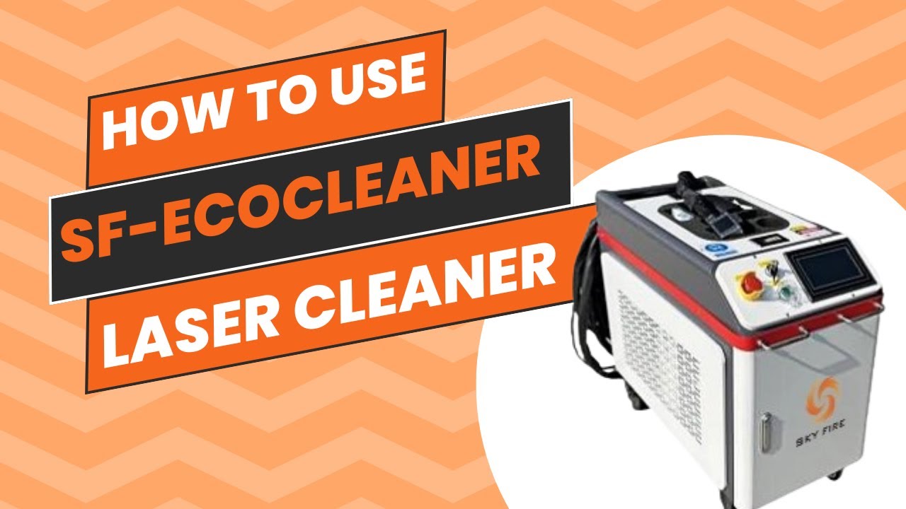 Introduction Video of Pulse Laser Cleaning Machine SF EcoClean Series ...