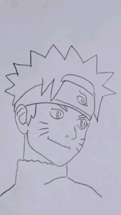 How to draw naruto step by step كيفية رسم ناروتو خطوة بخطوة - YouTube