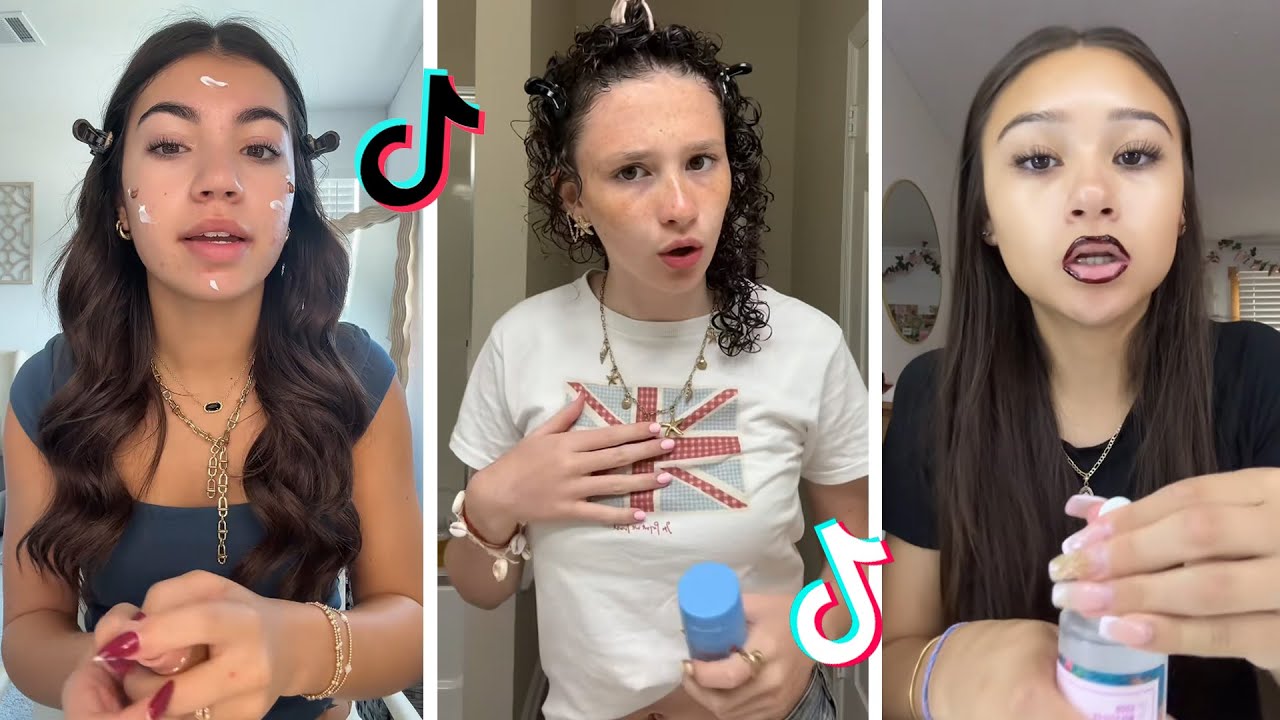 Makeup Tutorial Tiktok Compilation - GRWM ( Get Ready With Me ) ️ ...