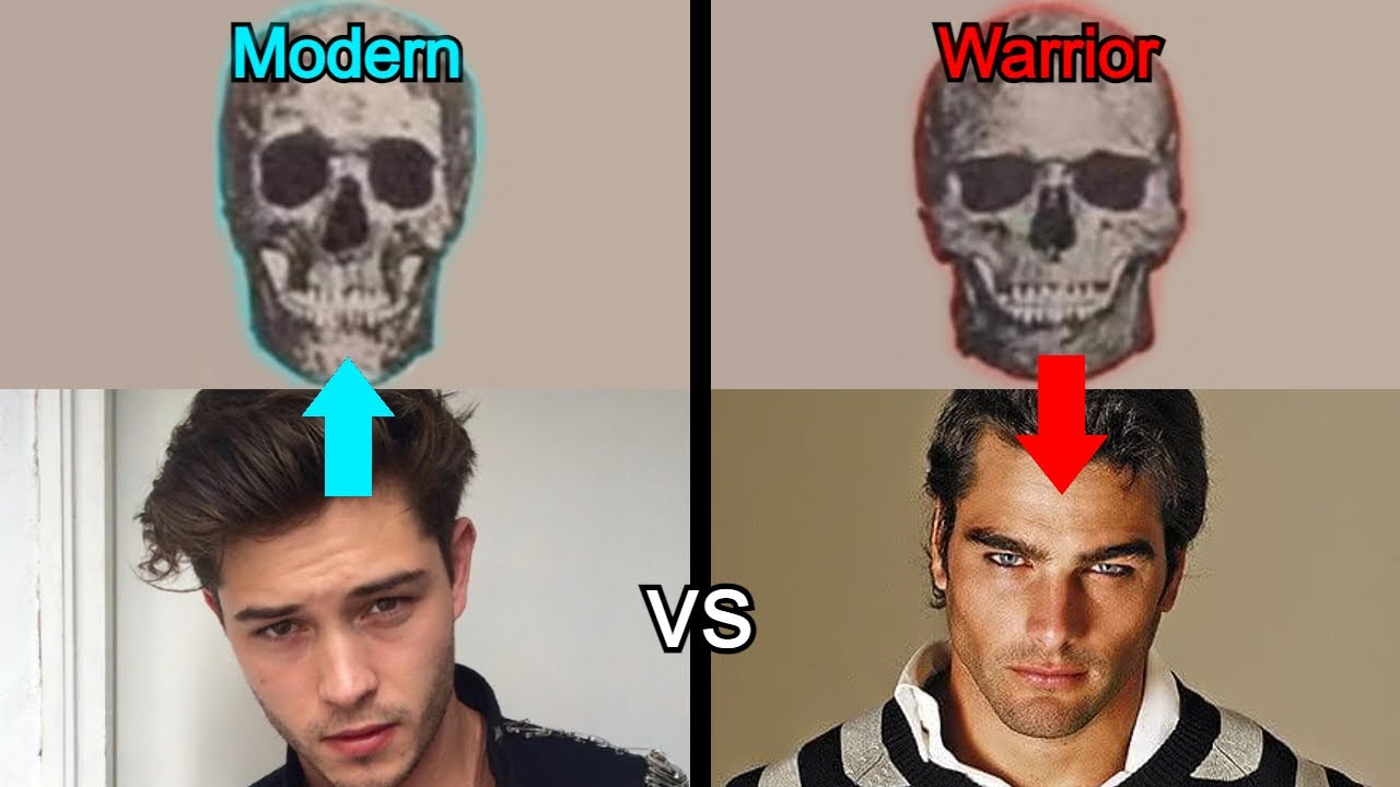 Modern Skull vs Warrior Skull - YouTube