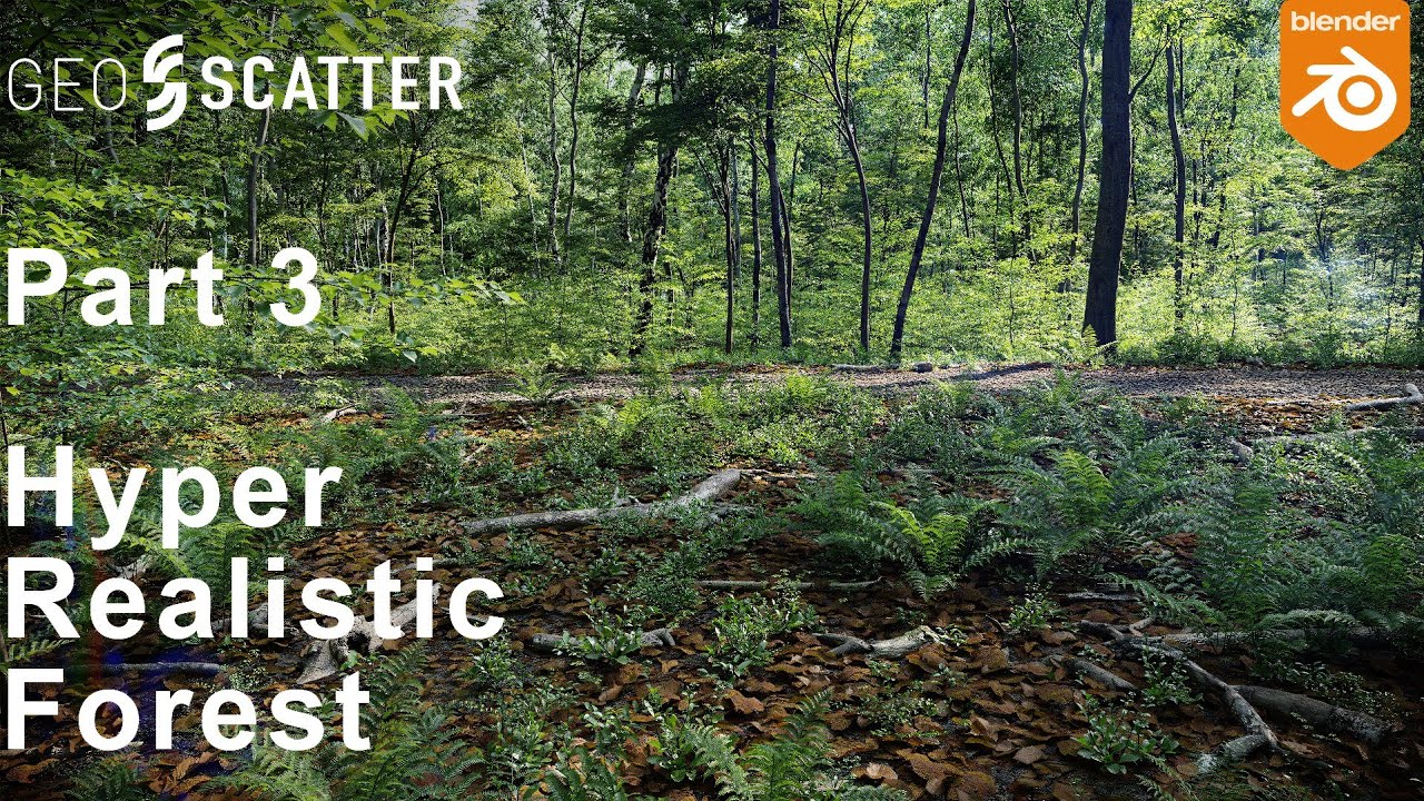 Blender Hyper-Realistic Forest Tutorial – Part 3: Create Forest Path ...