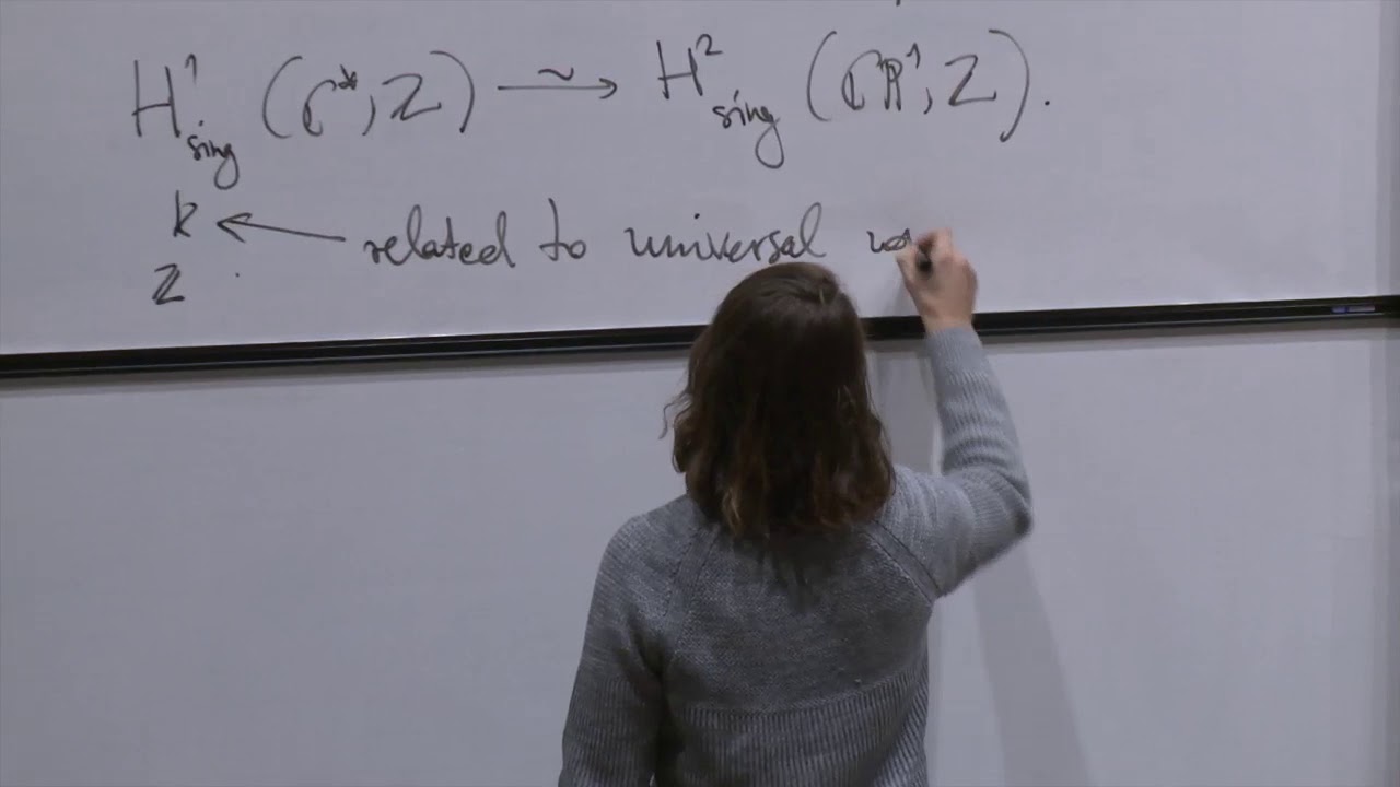 Peter Scholze, Cohomology of algebraic varieties - YouTube