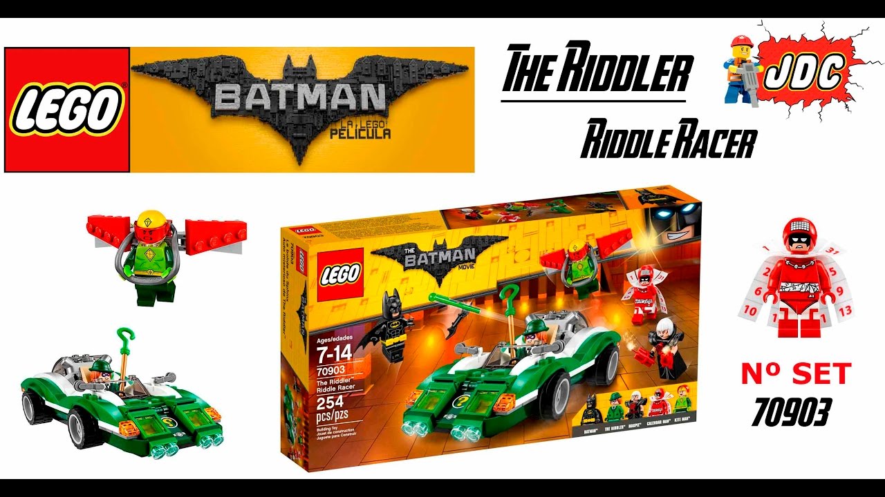 Lego Batman Movie Riddler Riddle Racer - Set 70903 - YouTube