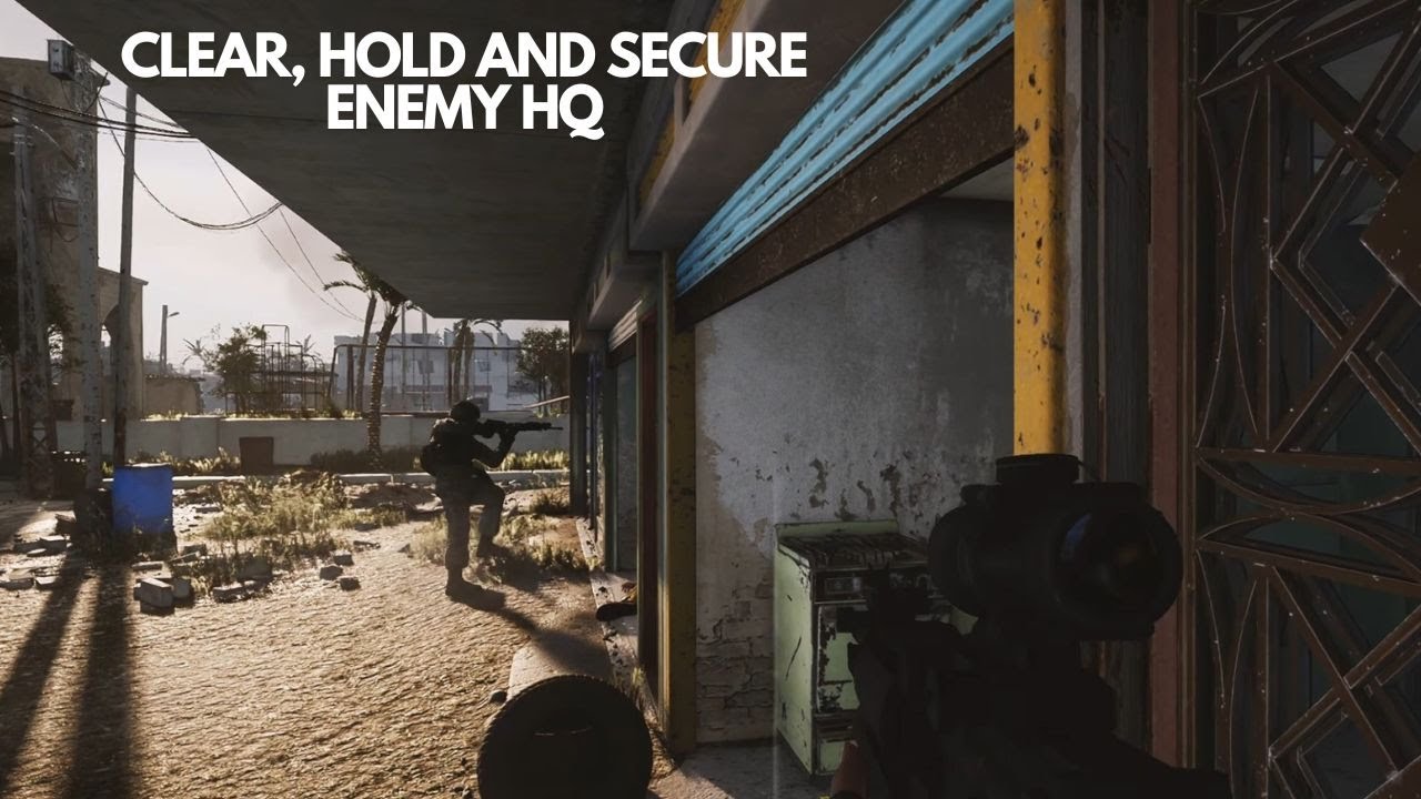 ENTER, HOLD and SECURE enemy HQ! Six Days In Fallujah - YouTube