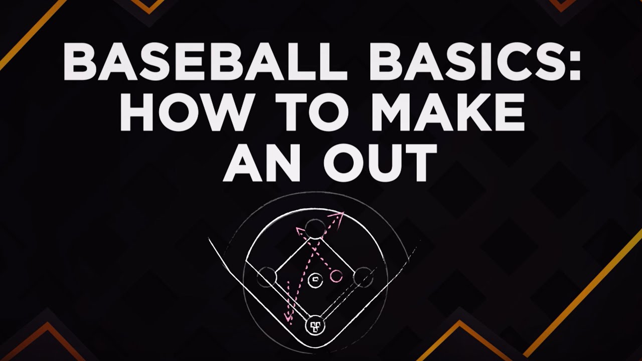 How Can You Get Out in Baseball? Strikeout, Force Out and more ...