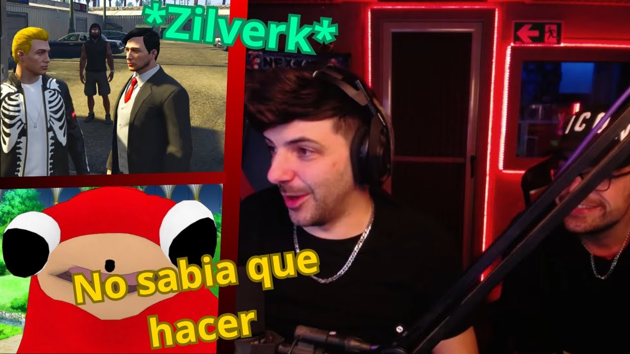 ZILVERK se cuela en el directo y explica porque dejo su ROL en GTA 😄😄 ...