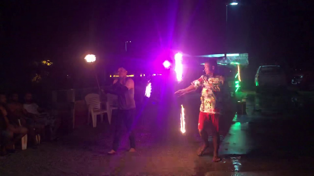 Fire show_Krabi_Jan2020 - YouTube