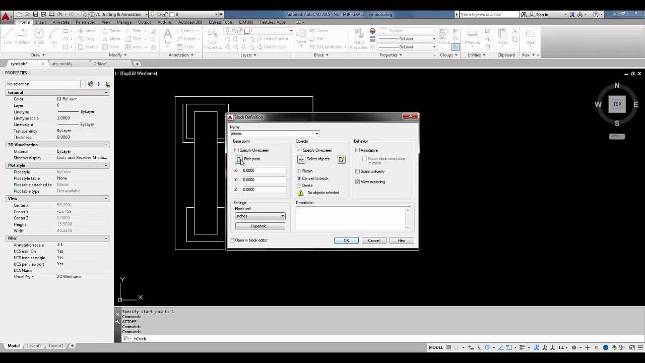 Smarter AutoCAD drawings using Attributes! - YouTube